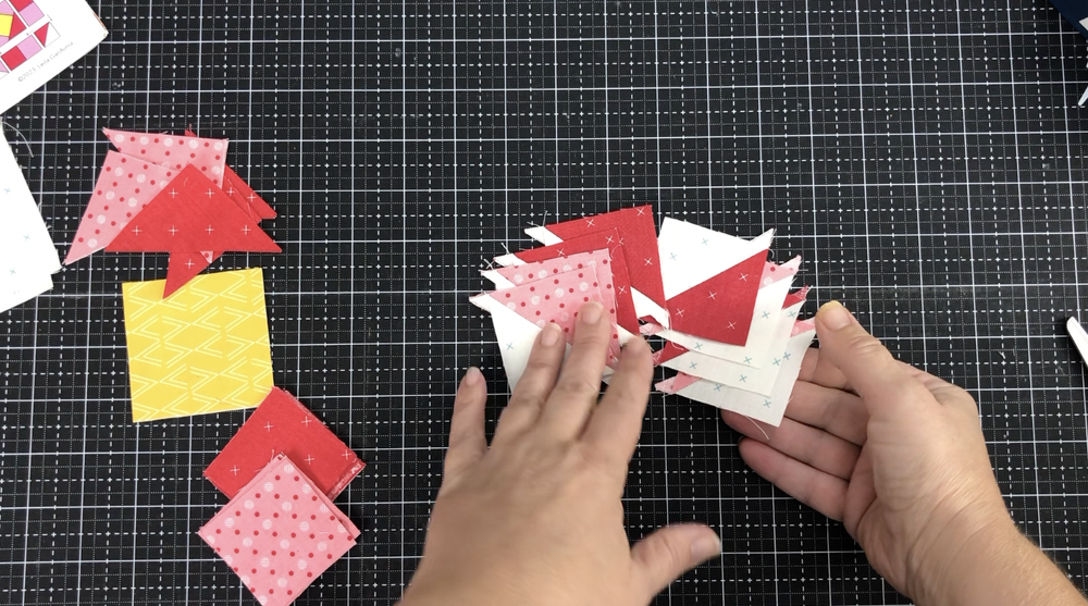 Quilty Chicks BOM: Flower 1 - Rock Garden Tutorial | Leila Gardunia ...
