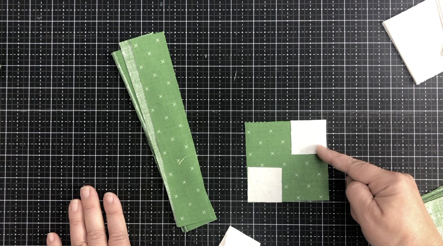 Quilty Chicks BOM: Flower 1 - Rock Garden Tutorial | Leila Gardunia ...