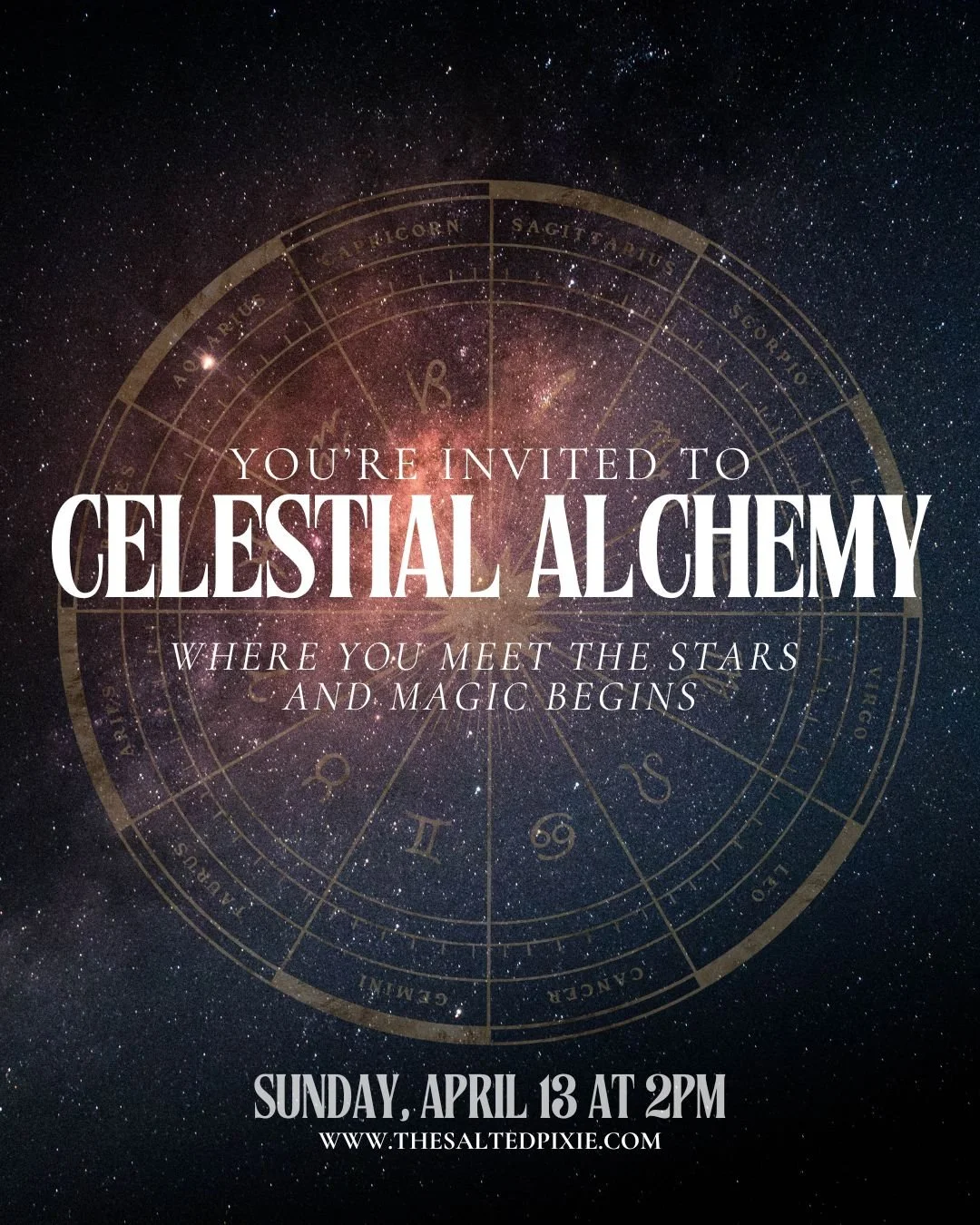 Calendar of Events — The Salted Pixie