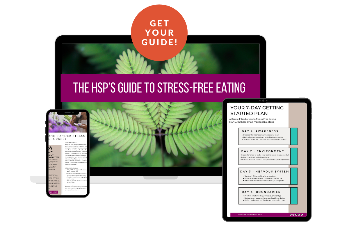 Certified eating psychology coach helping HSPs overcome stress-related ...