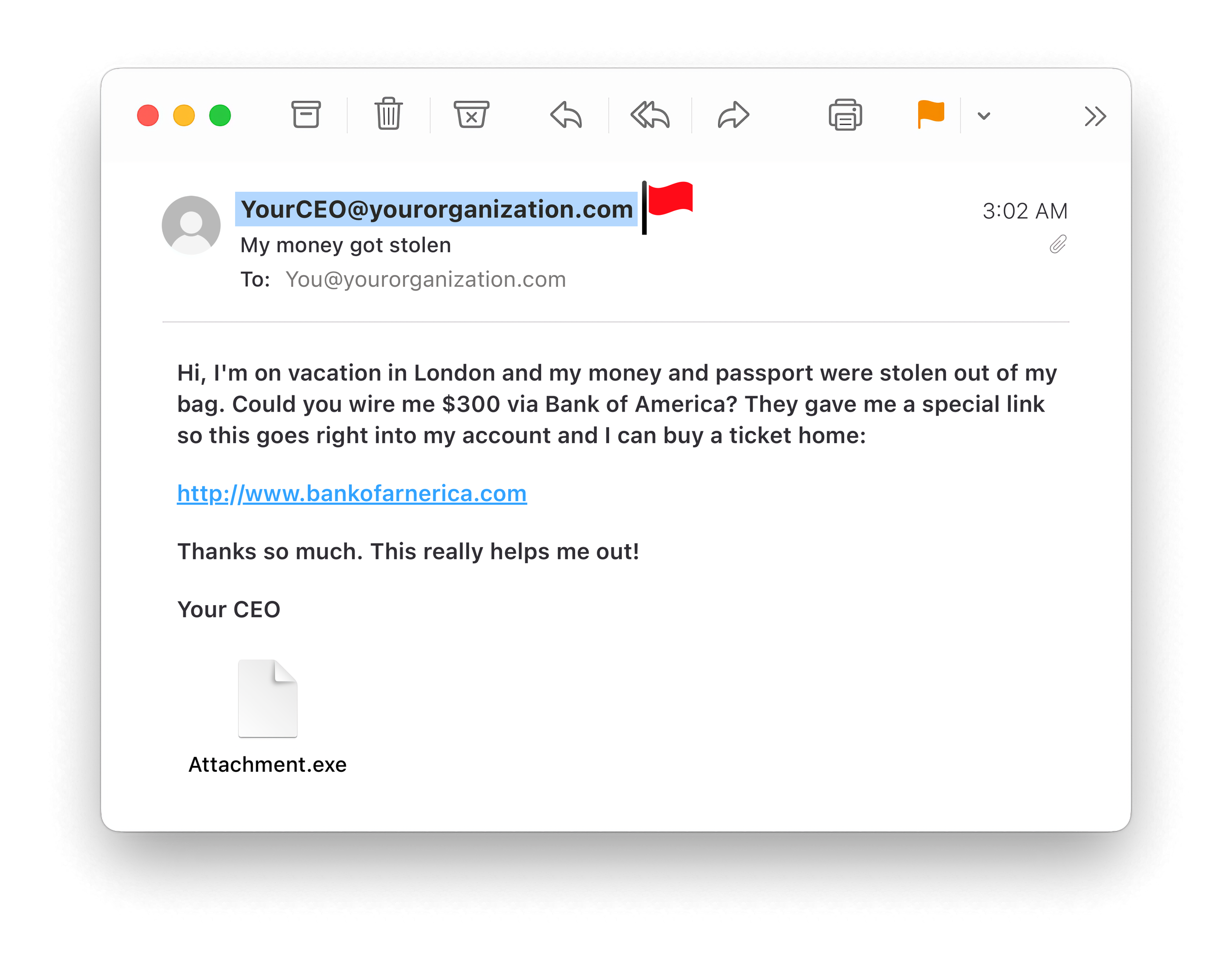 Social Engineering Red Flags — Pointe Coupee General Hospital