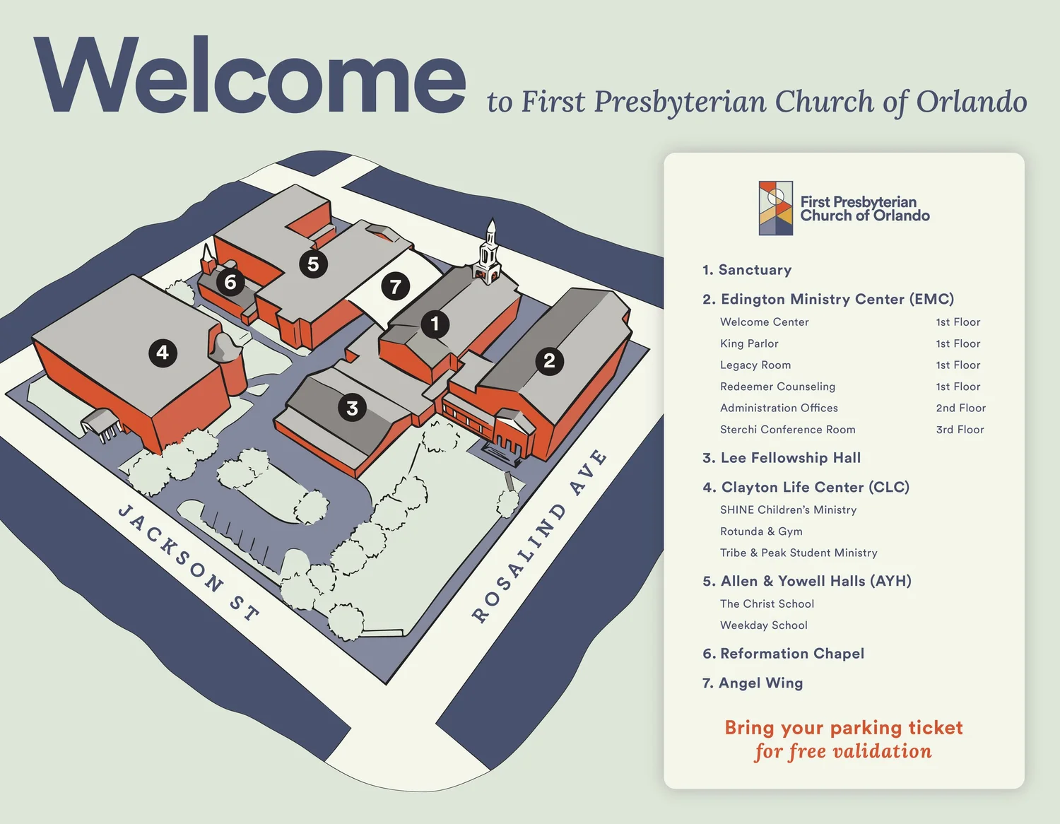 Campus Map — First Presbyterian Church of Orlando