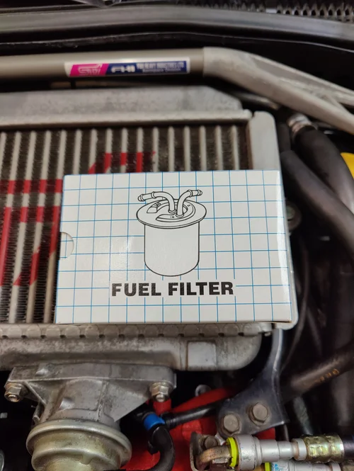 Subaru fuel filter switcharoo! Taking our fuel filter back to the ...