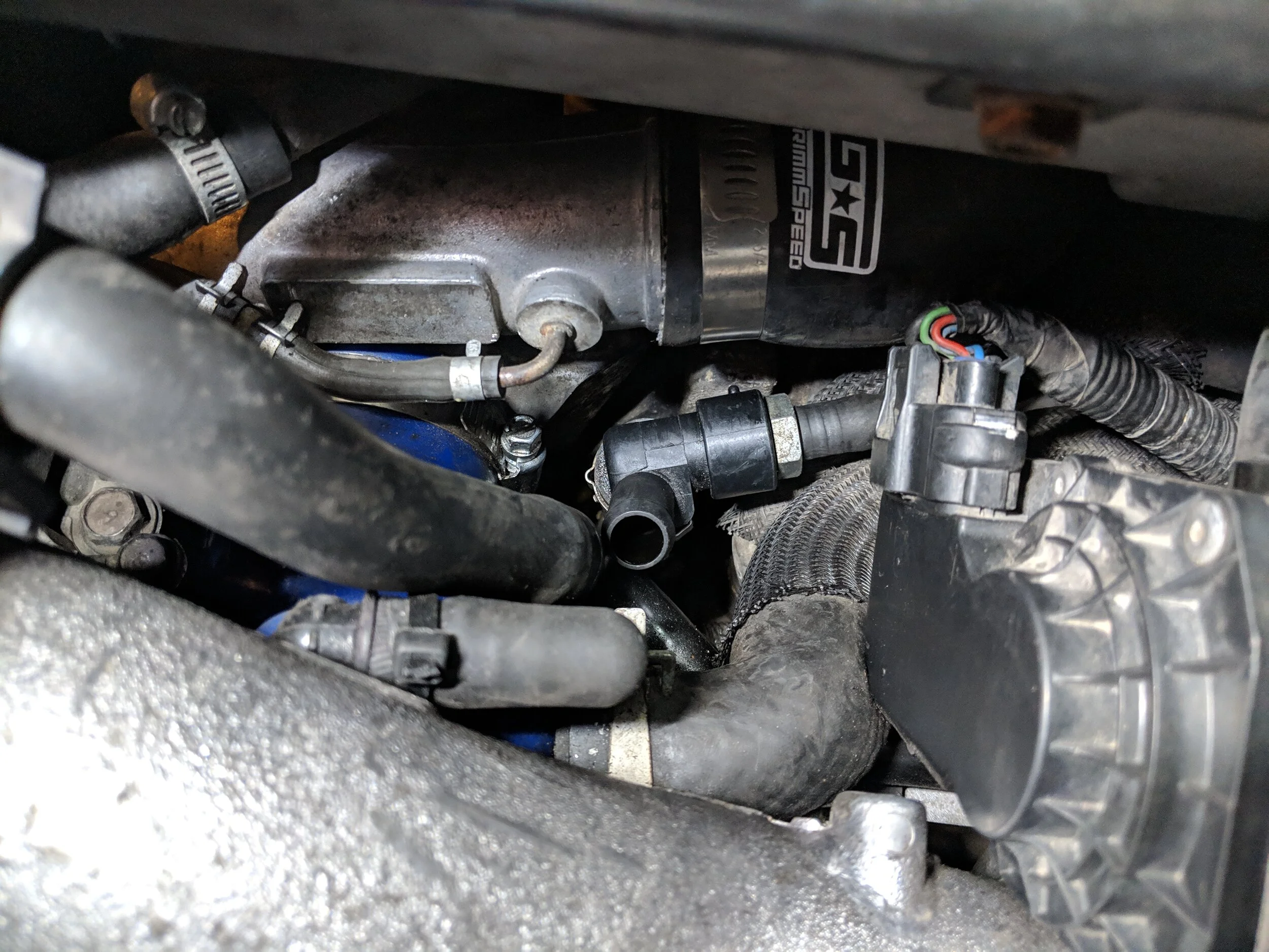 Change out that PCV assembly on your EJ25! Now with less oil in the ...