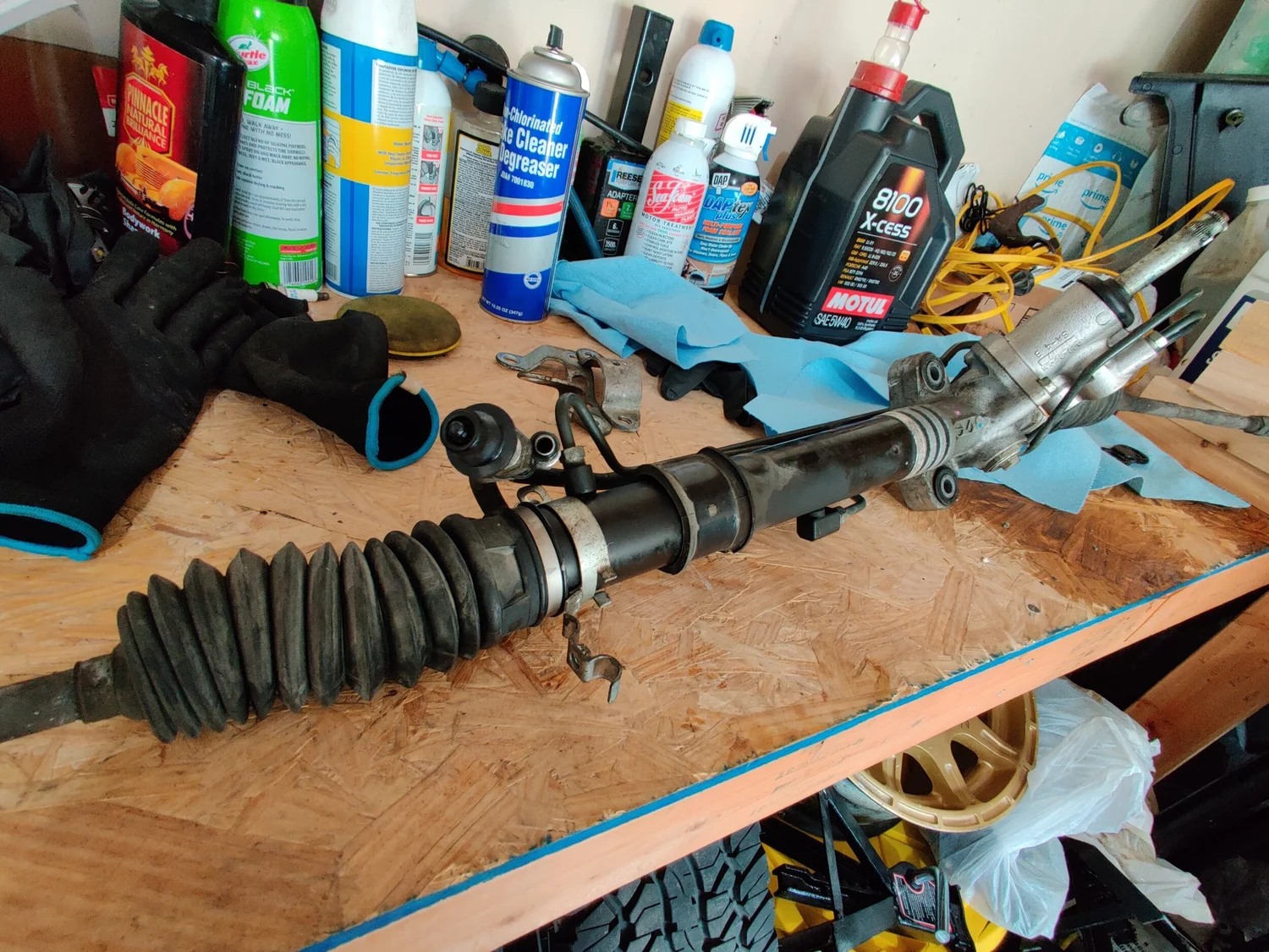 15+ STi steering rack install on a 2005 Sti. How to fit the quicker ...