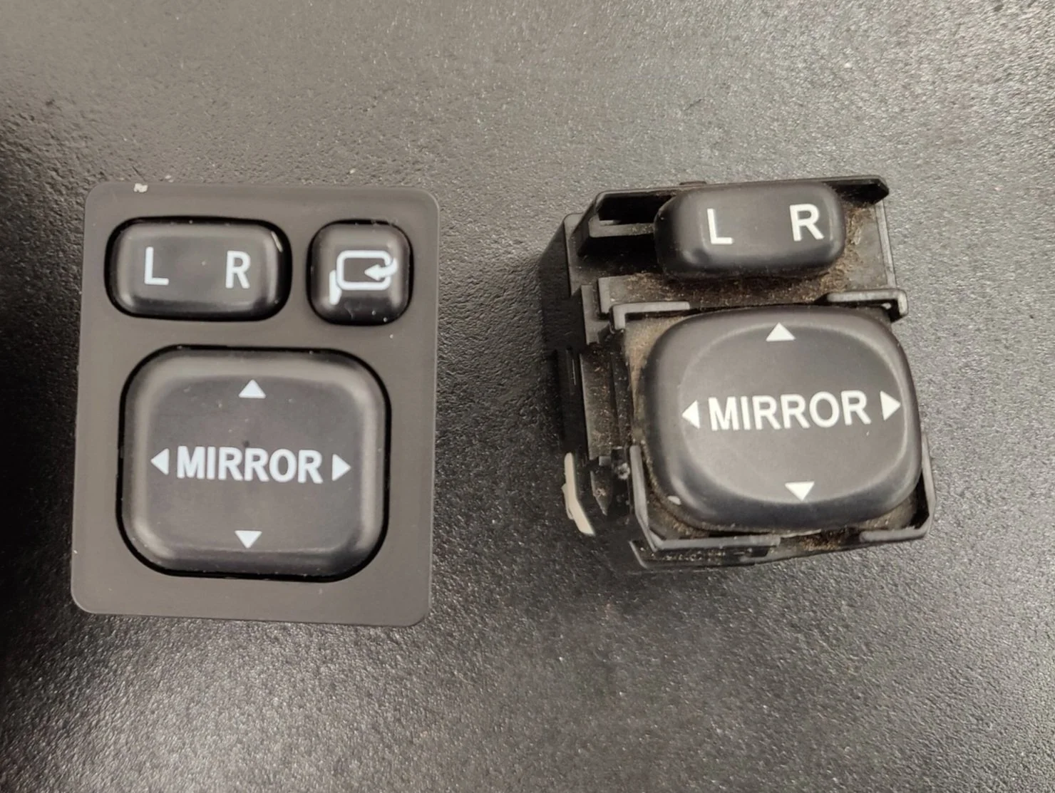 Jdm power folding mirrors for your Usdm Subaru! How it should have come ...