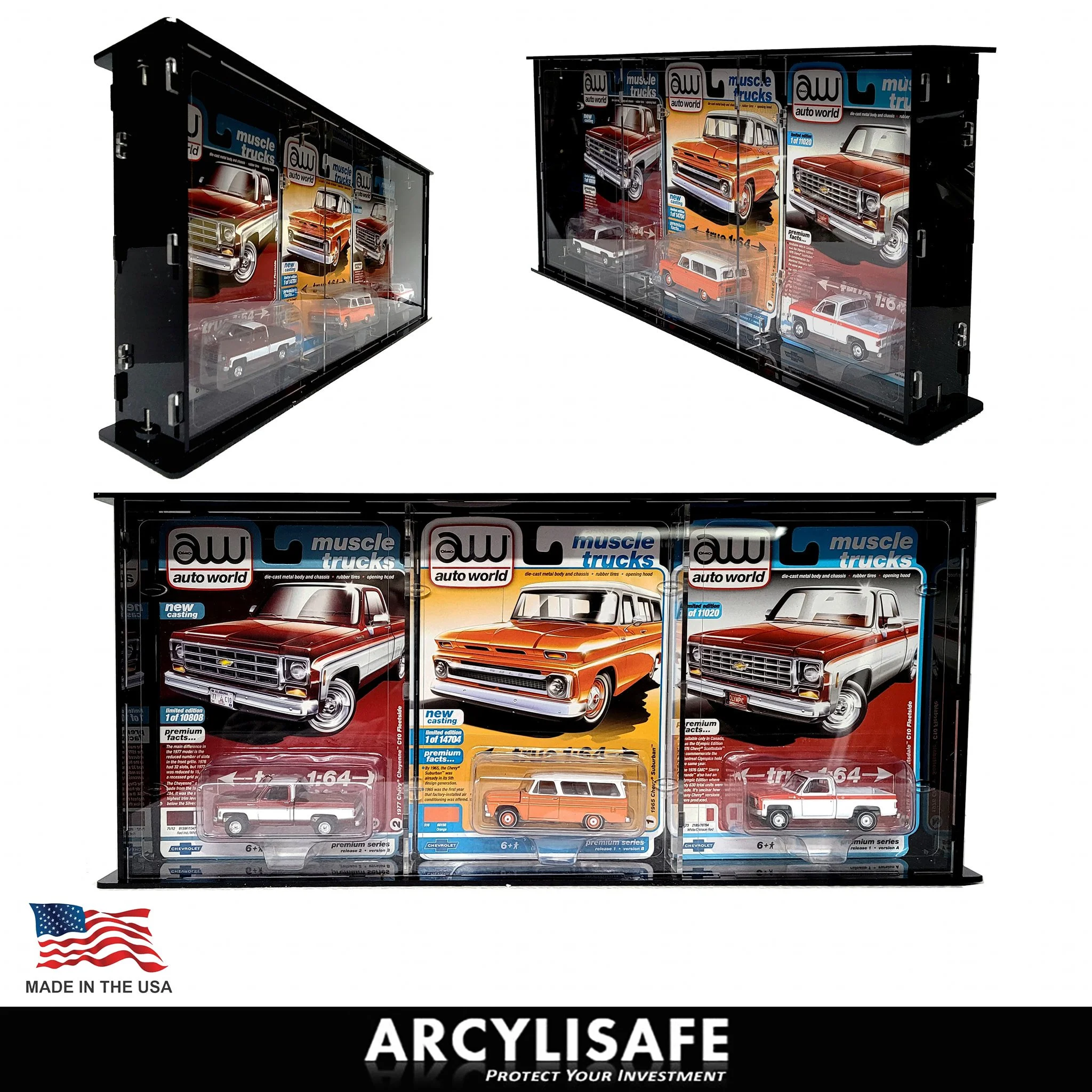 Acrylisafe Diecast Cases — Acrylisafe