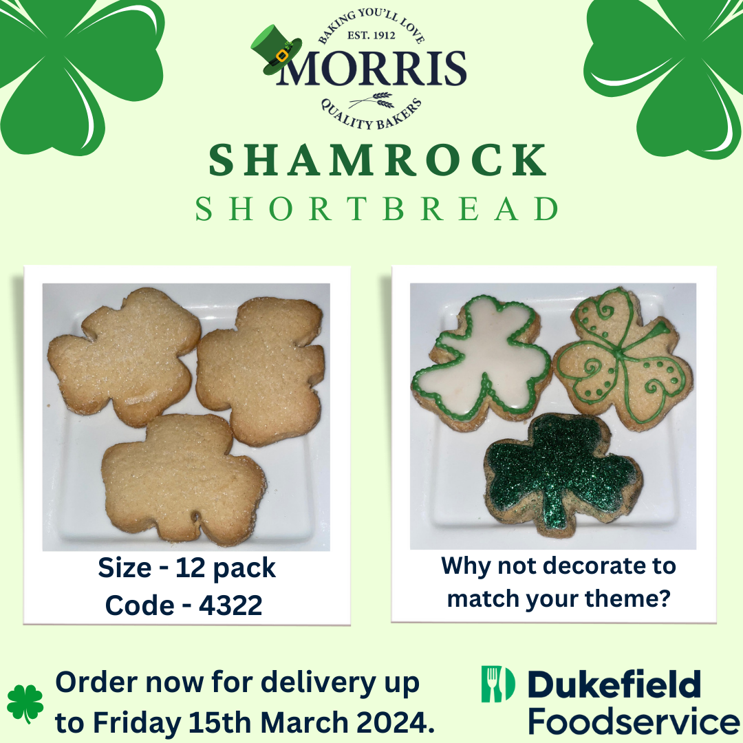 Morris' Shamrock Shortbread — Dukefield Foodservice