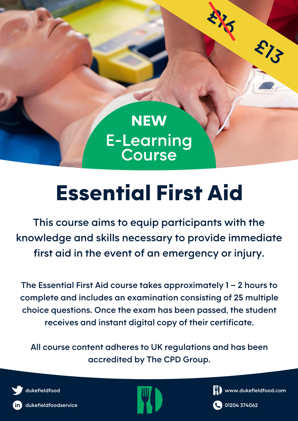 Essential First Aid — Dukefield Foodservice