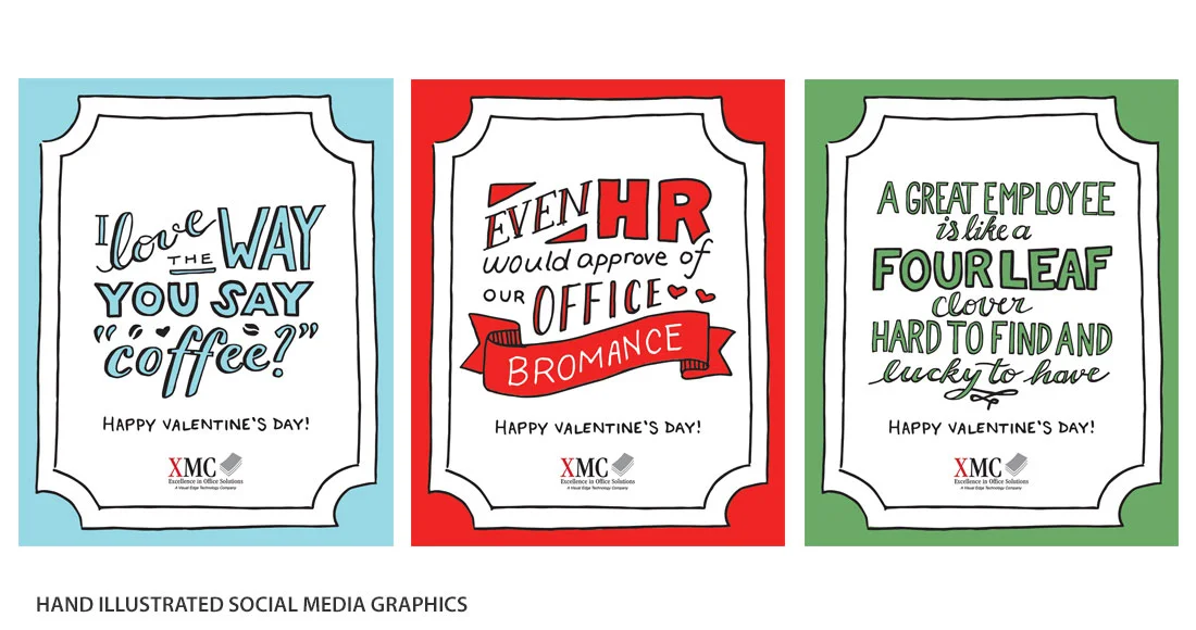 XMC: Hand Illustrated Social Media Graphics — Kelley & Associates