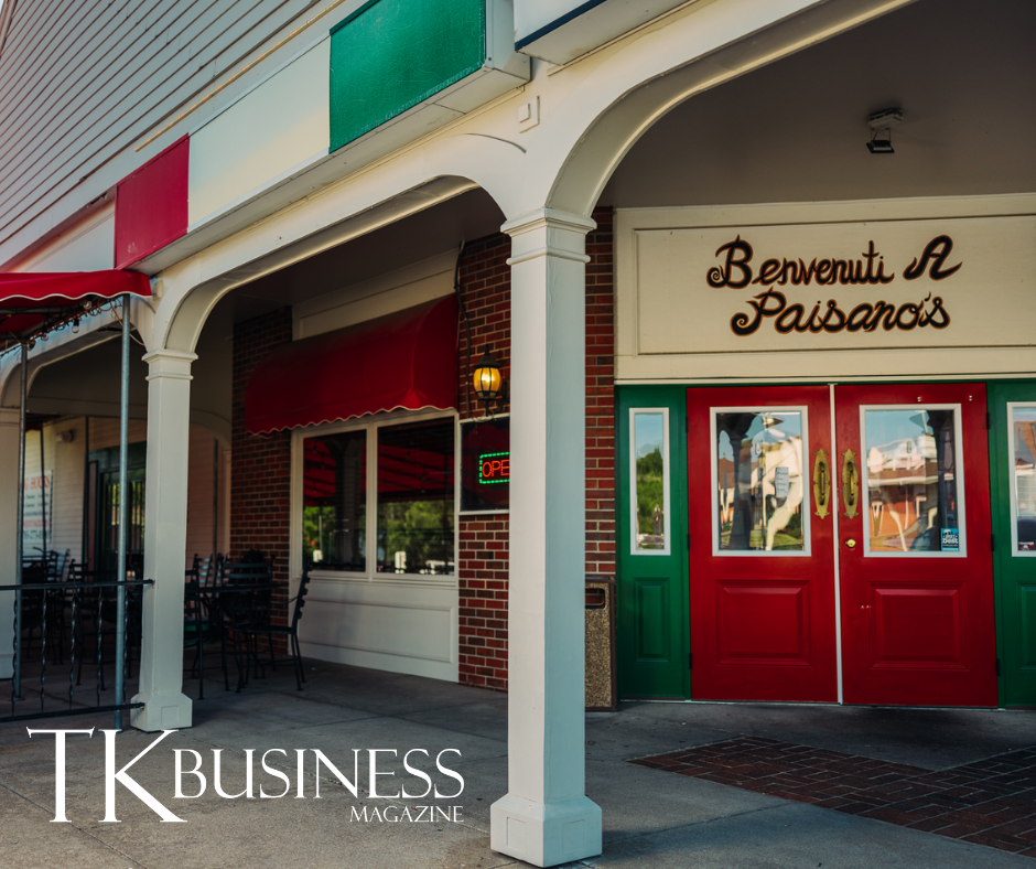Paisano's Ristorante — TK Business Magazine