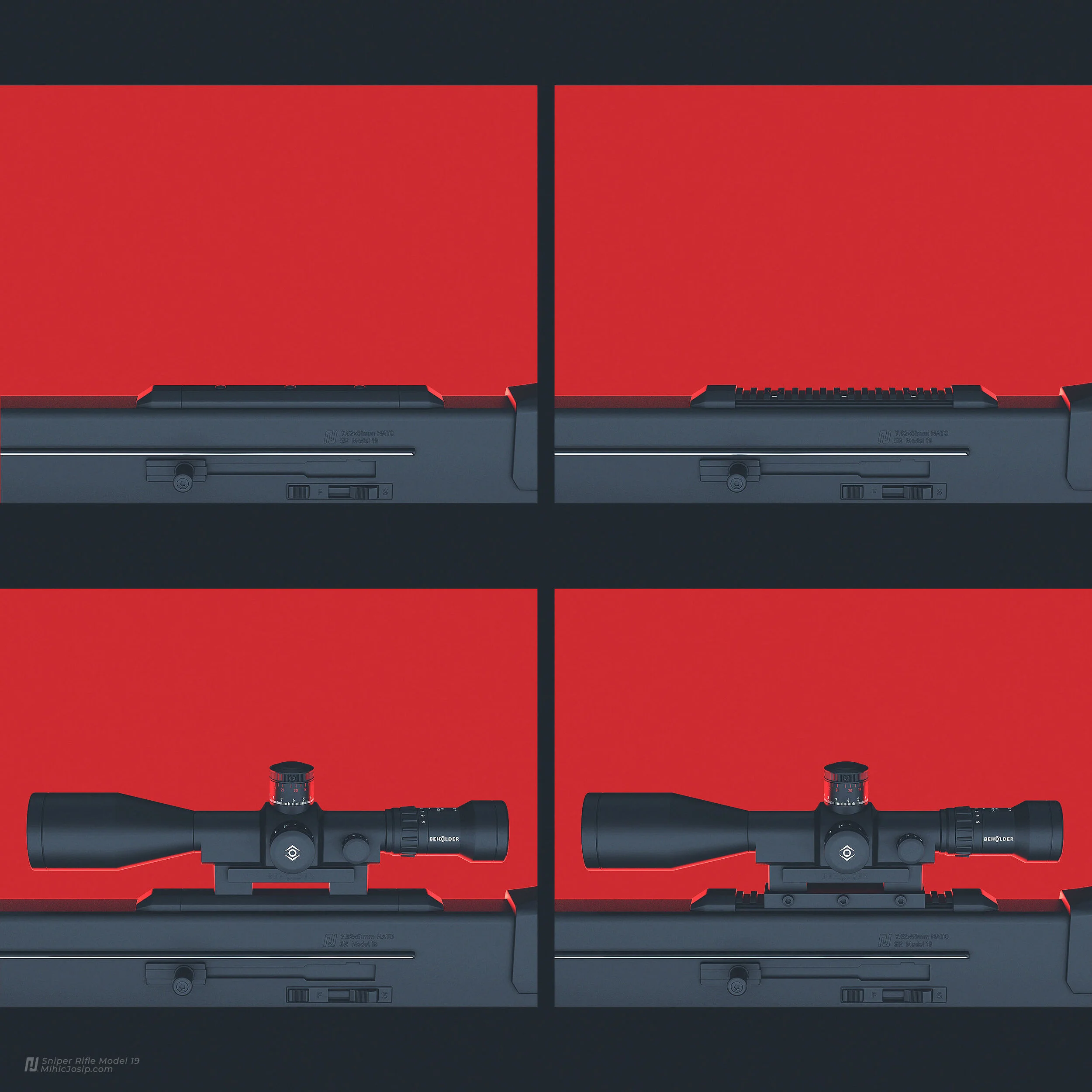 Sniper Rifle Model 19 — Mihic Josip