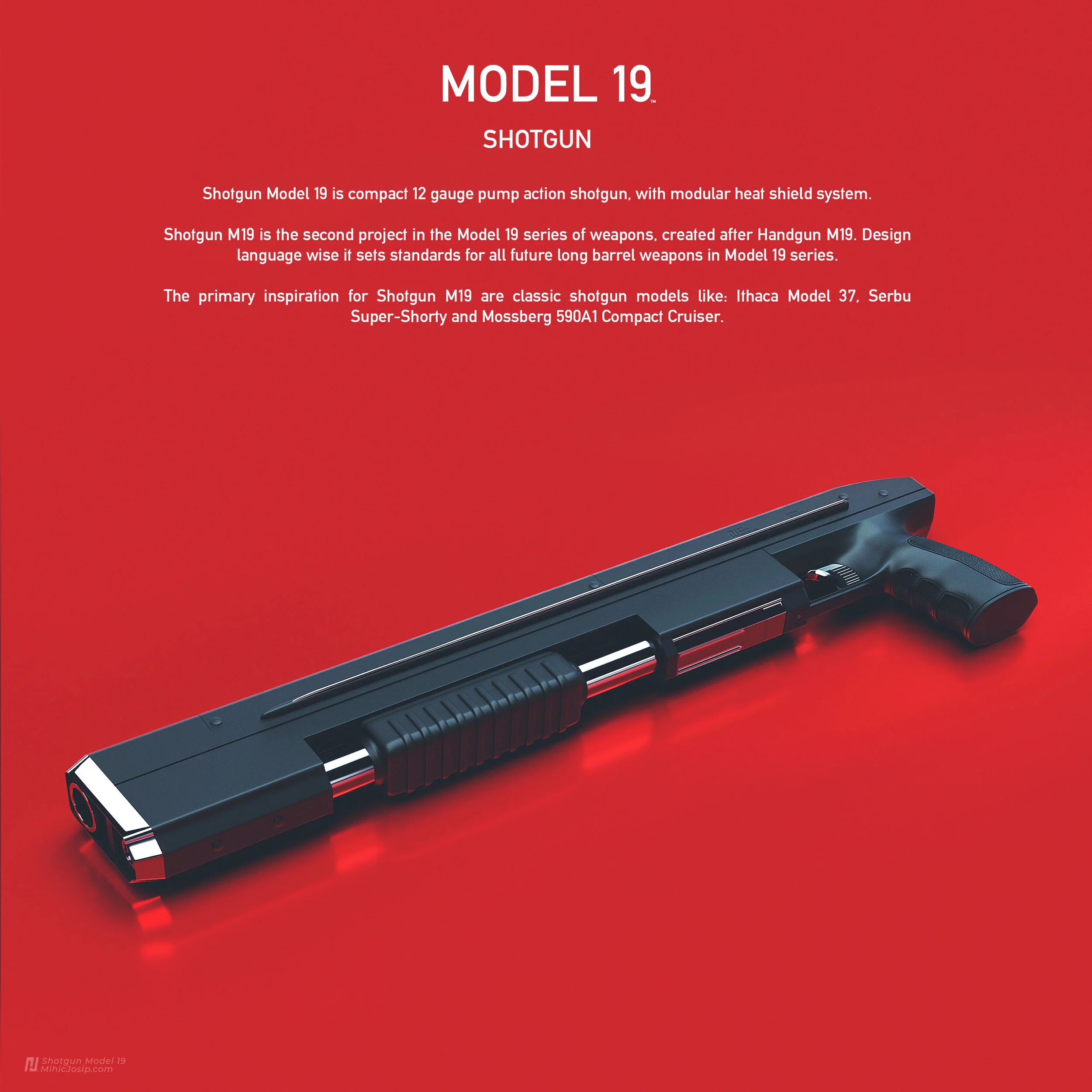 Shotgun Model 19 — Mihic Josip