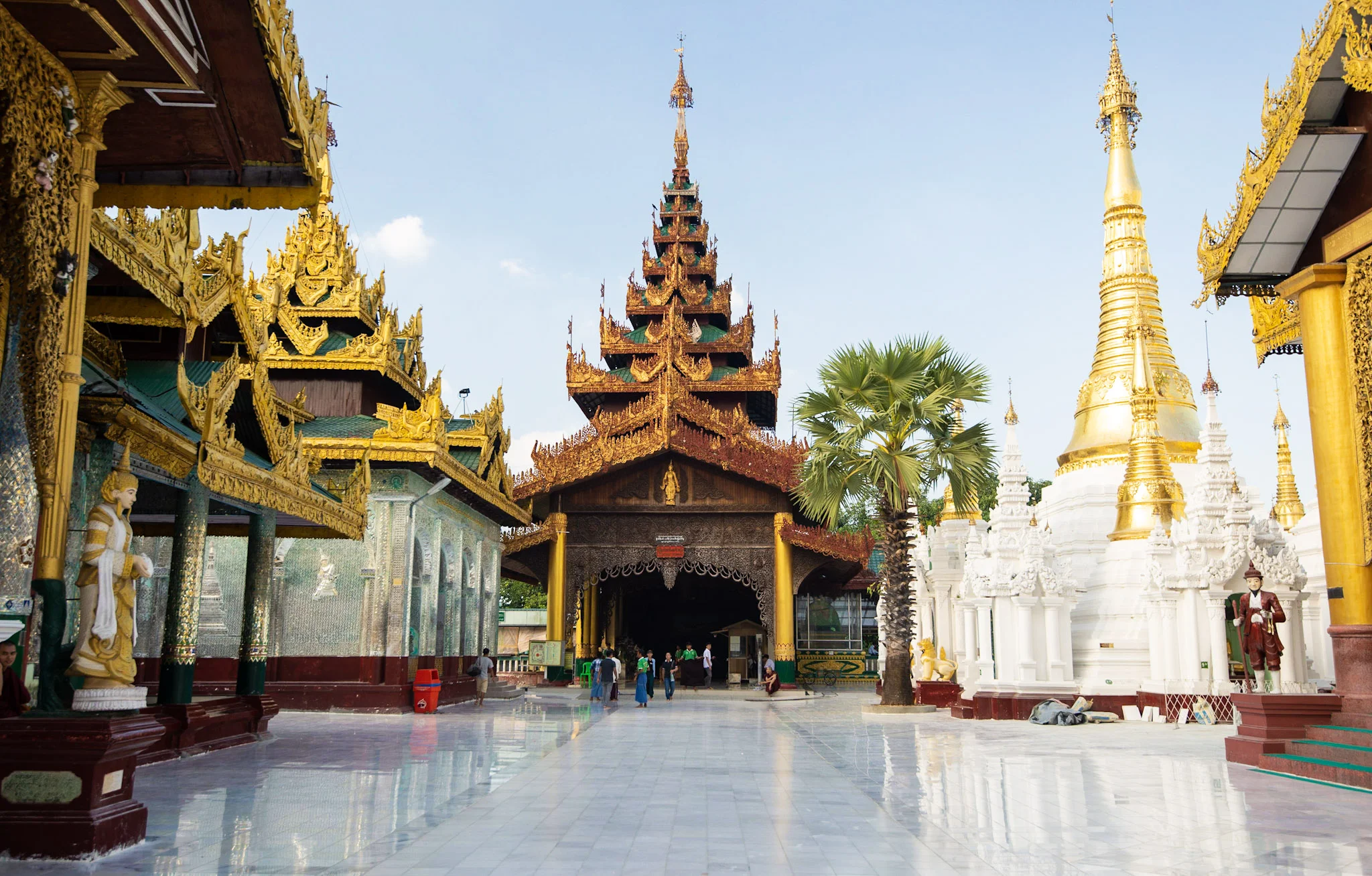 Shwedagon Pagoda Interior