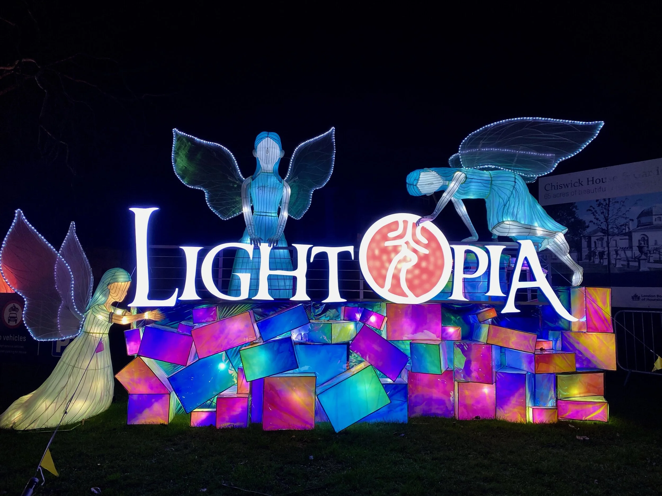 Lightopia @ Chiswick House & Gardens — Xelafish Light