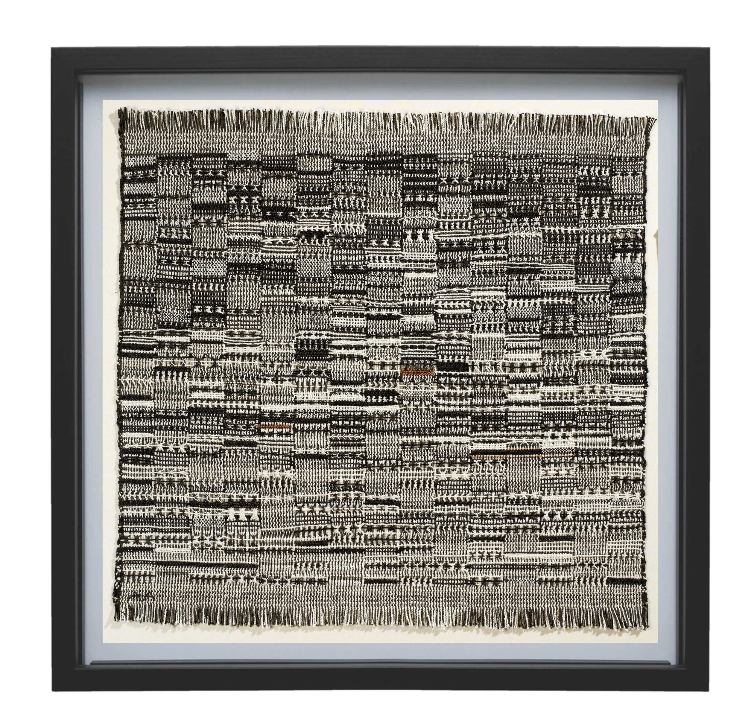 'OPEN LETTER' - WEAVING BY ANNI ALBERS - 1958 — Starting At Zero