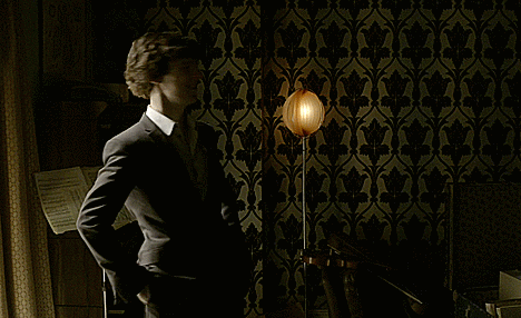 Sherlock Thank You For Your Input Gif