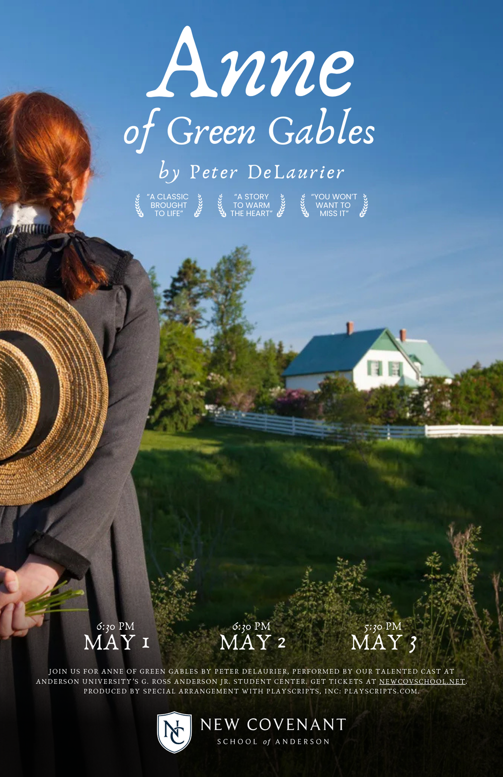 Anne of Green Gables — New Covenant School