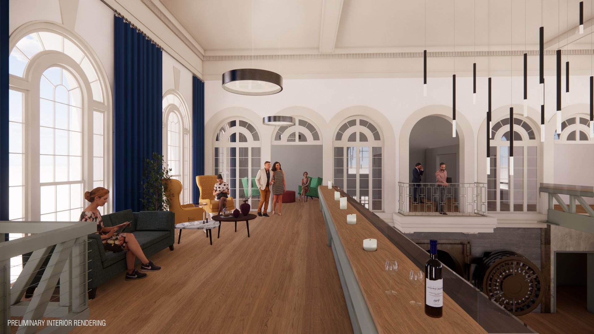 The Monument Interiors — Longhouse Architects