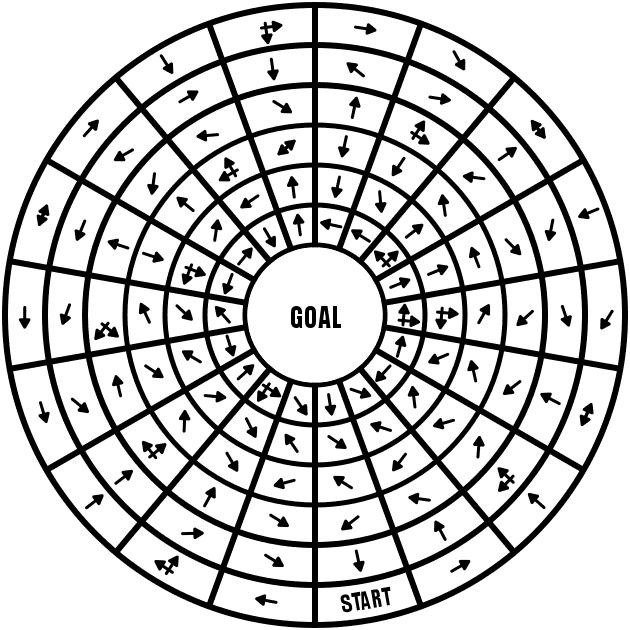 A look at 7 Different Circle Mazes; Create a Circular Maze template ...