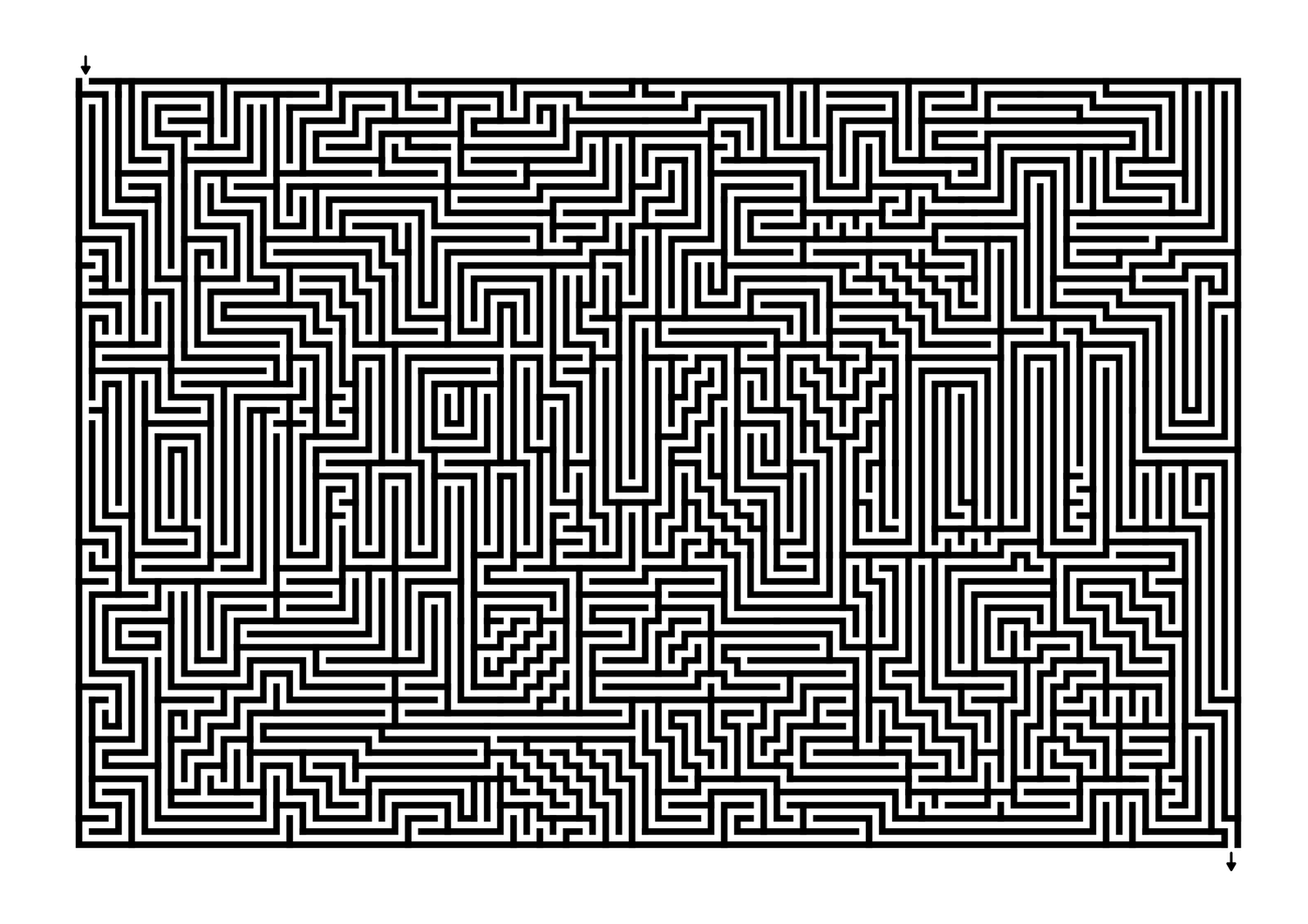 Exploring Different Ways to Solve a Maze — Free Printable Mazes for All ...