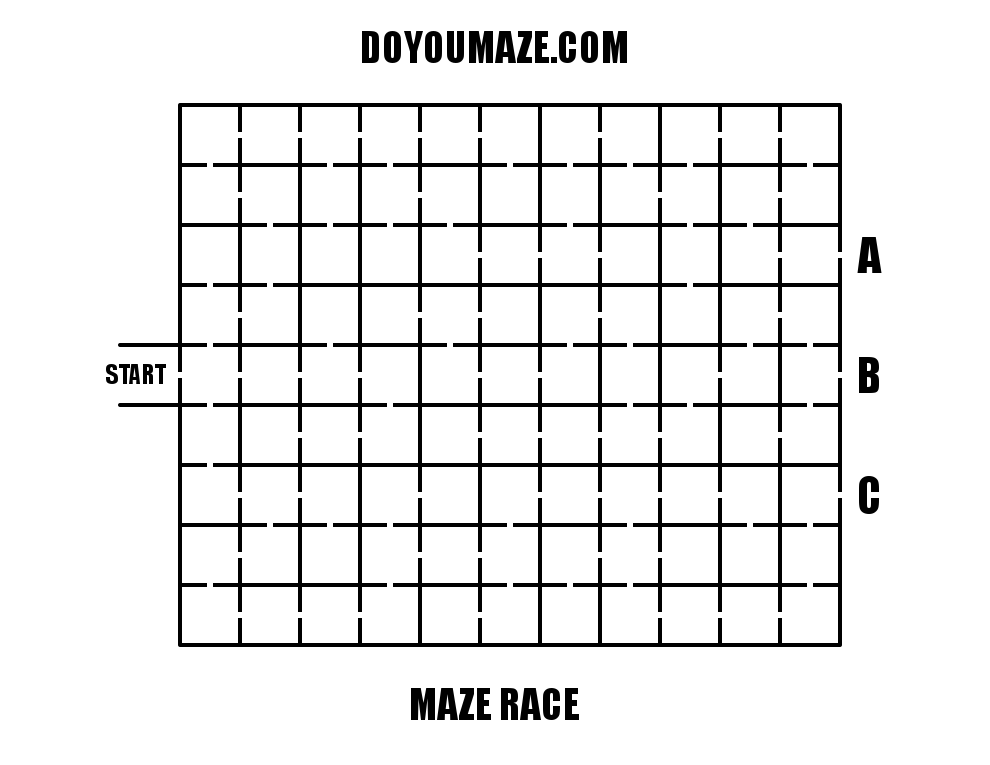Race Mazes - Introducing a 4 person Maze Race — Free Printable Mazes ...
