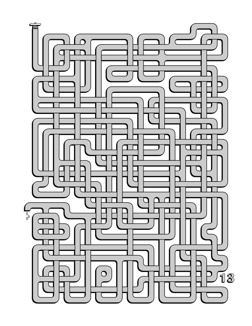 NEW BOOK LAUNCH: The Pipe Maze Book — Free Printable Mazes for All Ages