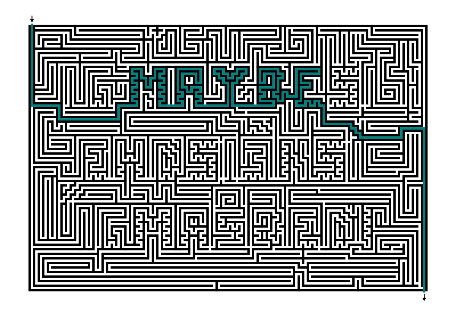 Hidden Message Maze challenge - Part 1 — Free Printable Mazes for All Ages