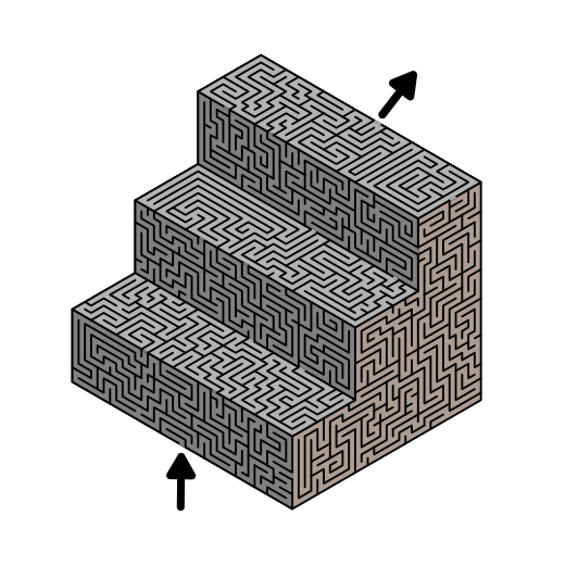 How to Make an Axonometric Maze — Free Printable Mazes for All Ages