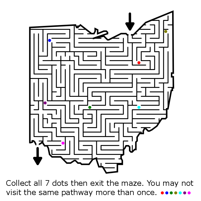 How to Make a Find Items Maze — Free Printable Mazes for All Ages