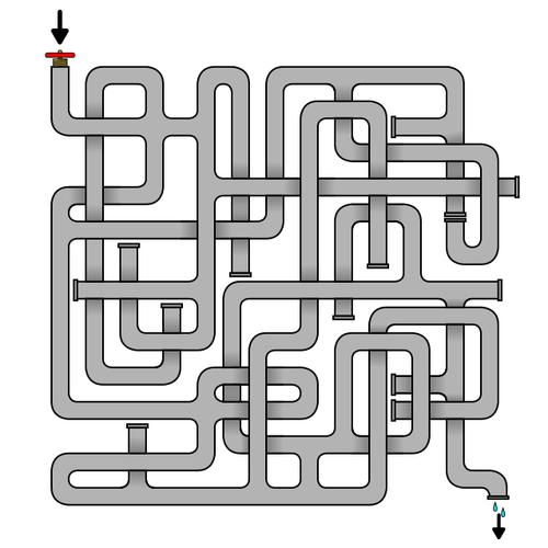 How to Make a Pipes Maze — Free Printable Mazes for All Ages