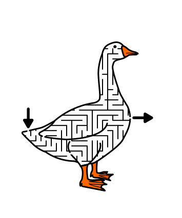 Animal Mazes - Printable mazes of Domestic and wild animals — Free ...