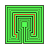 How to Draw a 9 Circuit Square Labyrinth — Free Printable Mazes for All ...