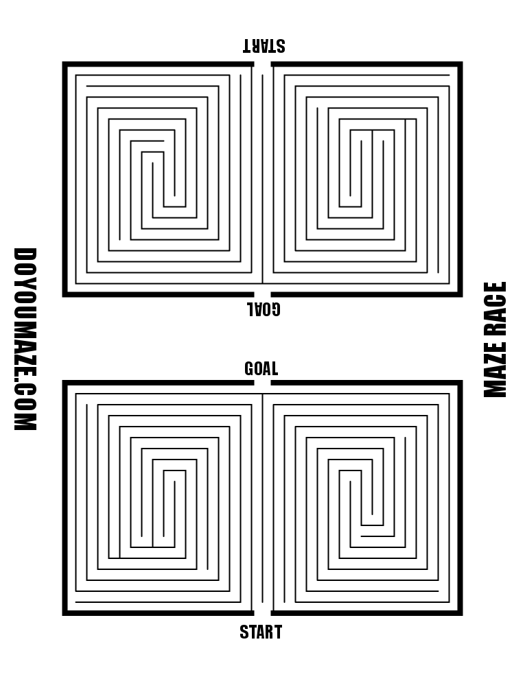 Sports Mazes - A Collection of my 12 Favorite Sports Mazes — Free ...