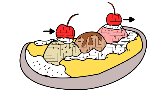 Snack and Dessert Mazes - A Maze Collection for Sweet Tooths — Free ...