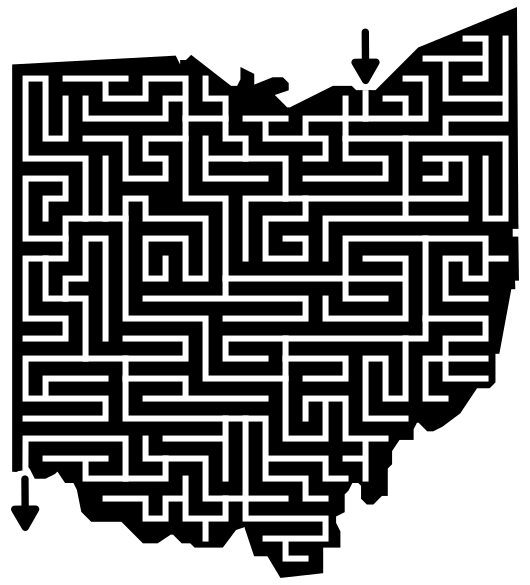How to Make a Cut-Thru Maze — Free Printable Mazes for All Ages