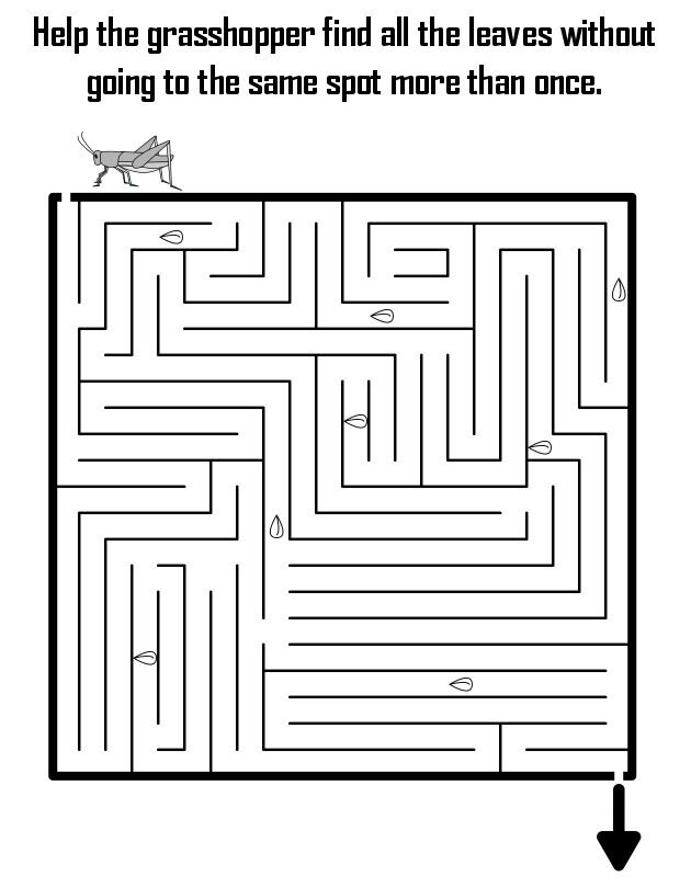 How to Make a Find Items Maze — Free Printable Mazes for All Ages