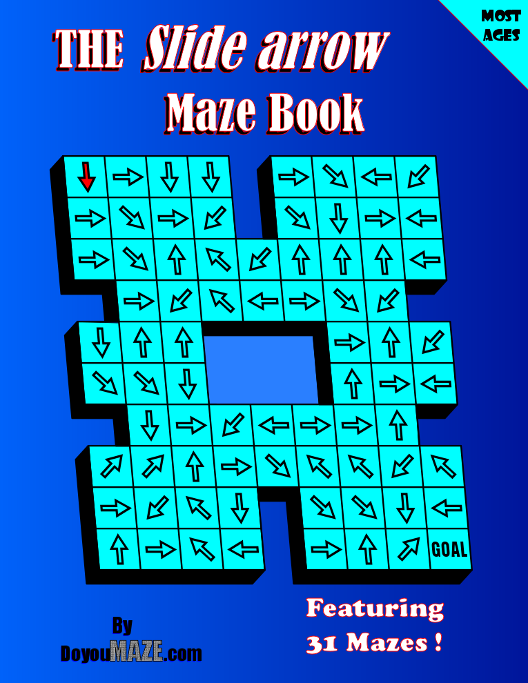 How to Make a Slide Arrow Maze — Free Printable Mazes for All Ages