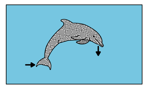 Dolphin Maze for Kids — Free Printable Mazes for All Ages