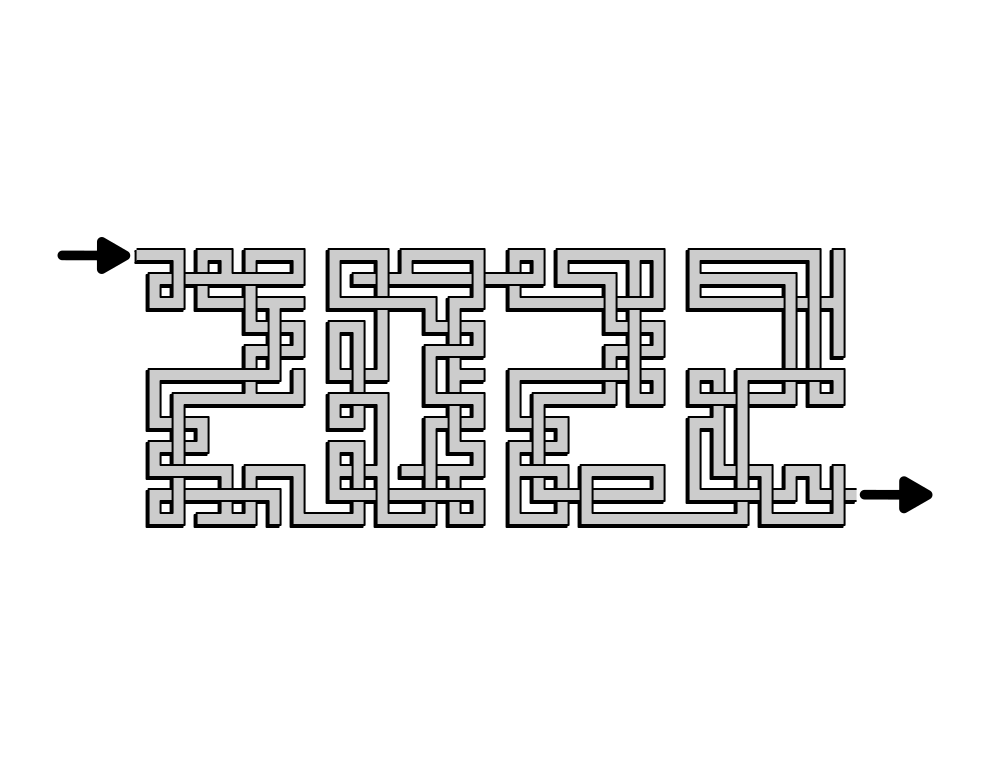 Maze of the Week #55 - Lotus Temple Maze — Do you maze?