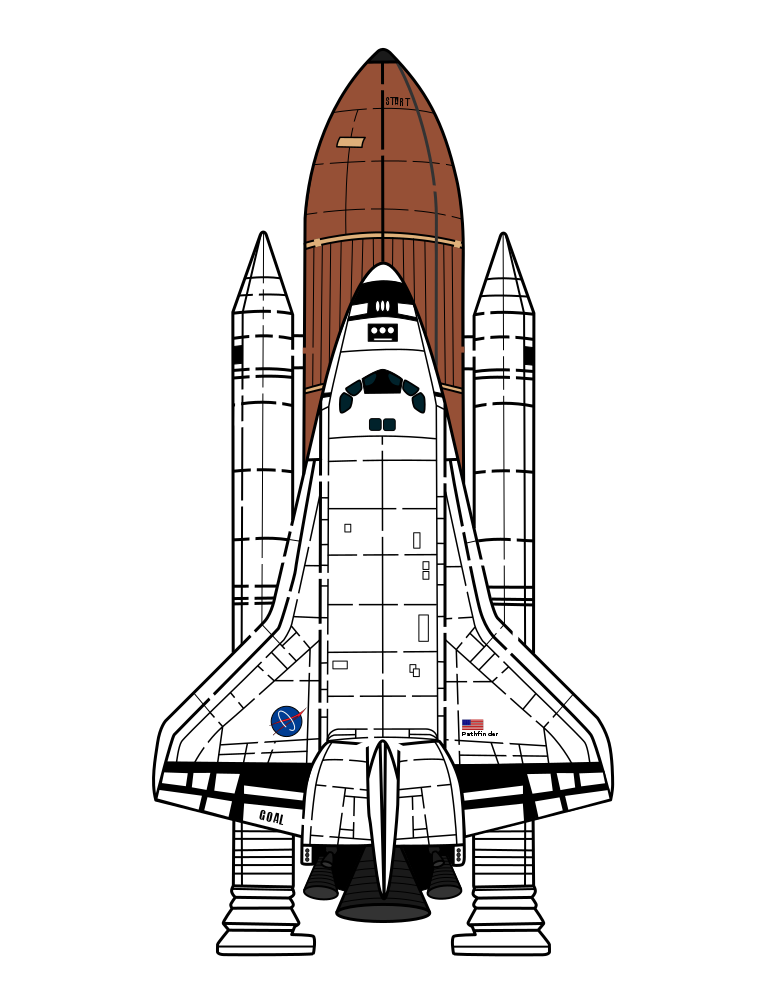 Maze of the Week #205 - Space Shuttle Maze — Free Printable Mazes for ...