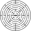 Circle Mazes — Free Printable Mazes for All Ages
