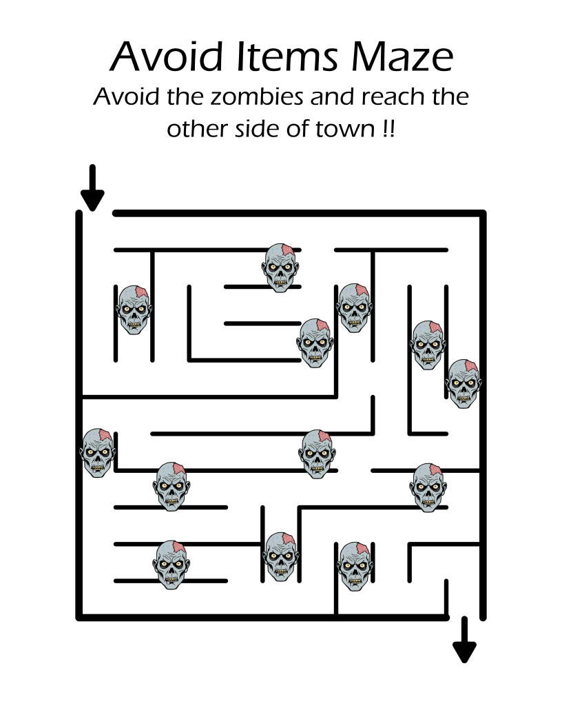 Halloween Mazes — Free Printable Mazes for All Ages