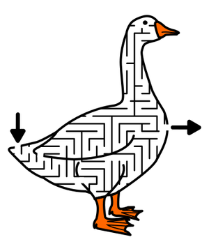 Animal Mazes - Printable mazes of Domestic and wild animals — Free ...