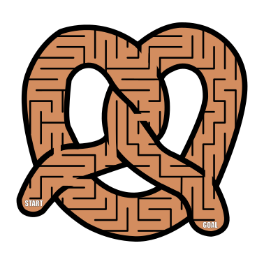 Food mazes - Free printable mazes of foods — Free Printable Mazes for ...