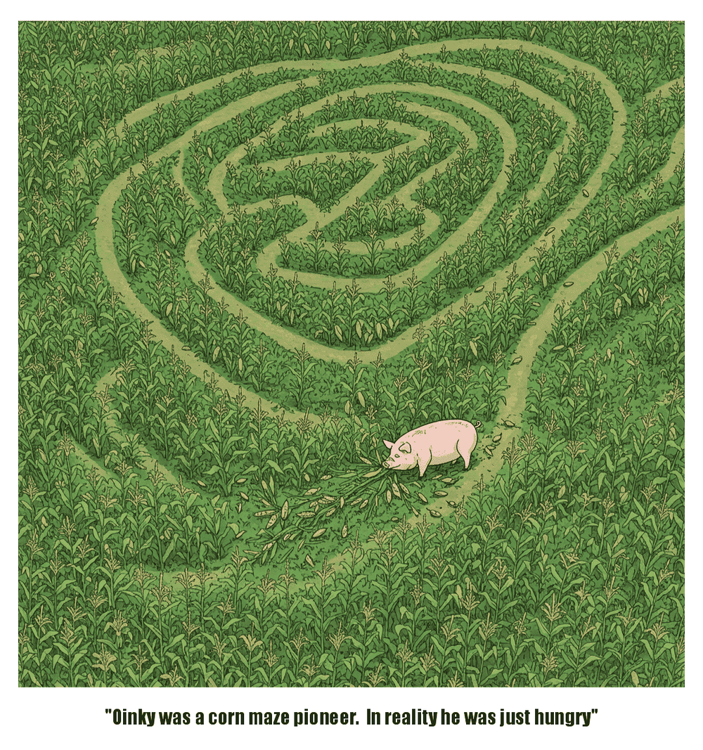 Doyoumaze Comic Strip #15 - Innovator — Free Printable Mazes for All Ages