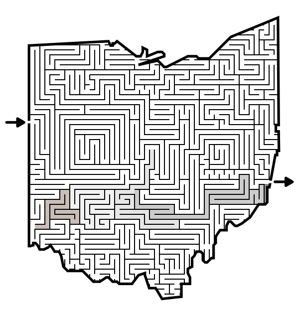 Exploring Different Ways to Solve a Maze — Free Printable Mazes for All ...