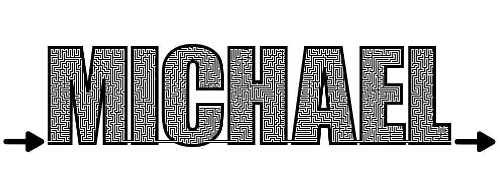 How to Make a Digital Maze of Your Name — Free Printable Mazes for All Ages