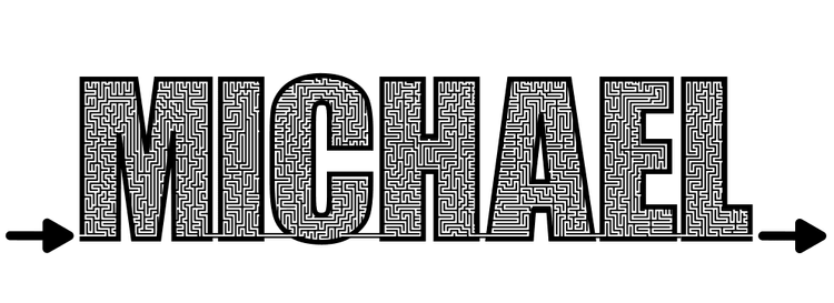 How to Make a Digital Maze of Your Name — Free Printable Mazes for All Ages