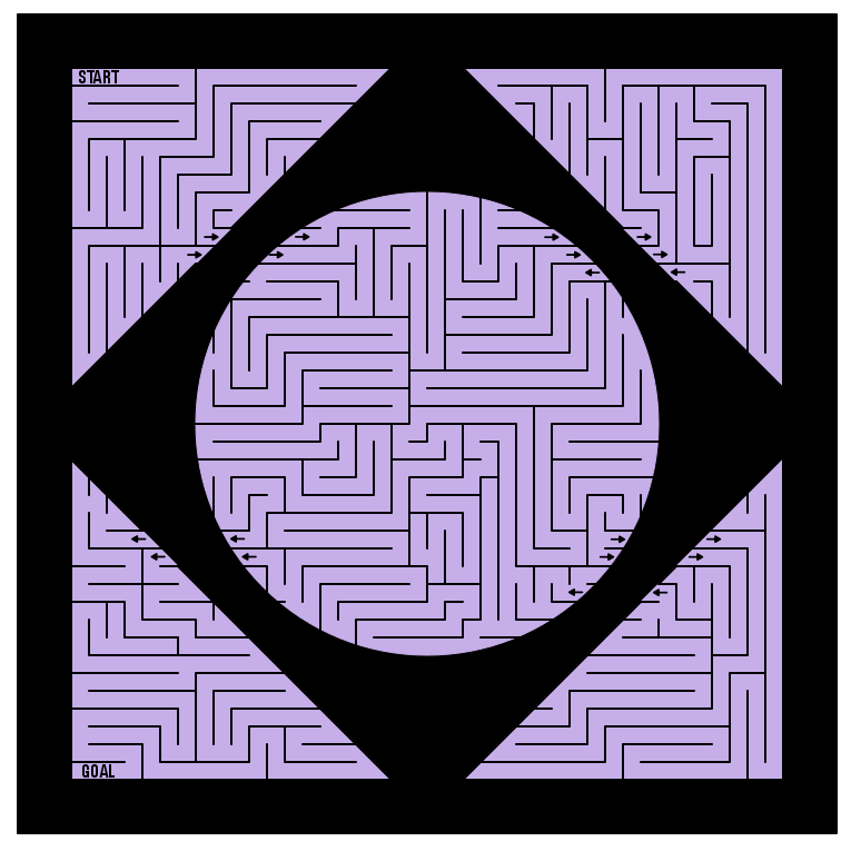 Circle Mazes - What Maze Constructions are Possible ? — Free Printable ...
